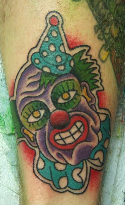 kyle scary clown – TATTOO ZOO