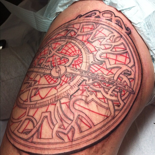 Tatuagem De Astrolabio