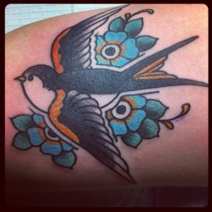 bird & flowers – TATTOO ZOO